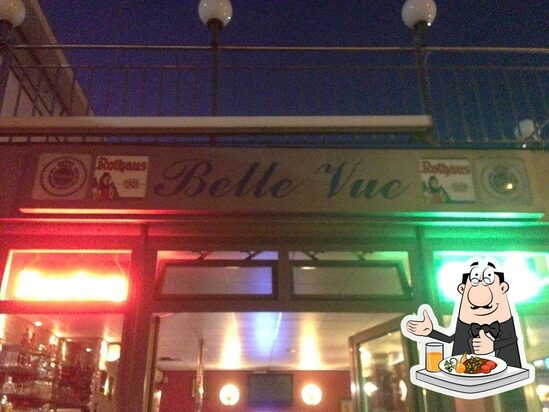 Menu at Café Bellevue cafeteria, Kehl