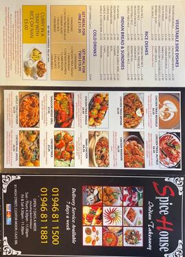 Spice house cleator restaurant menu - Restaurant Guru