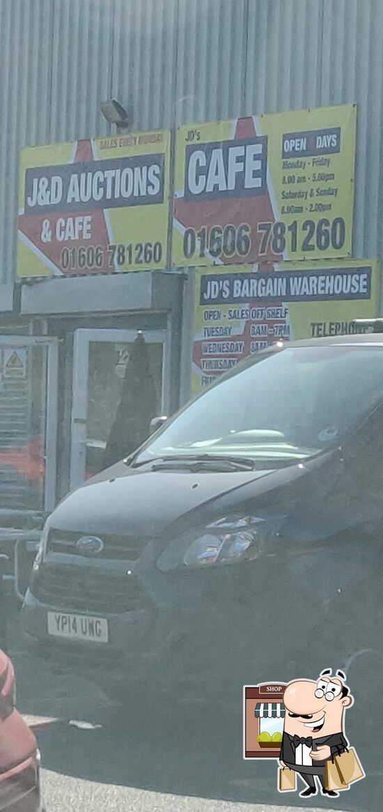 Menu at JD's Cafe, Northwich