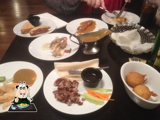 Menu at Rising Phoenix restaurant, Dublin