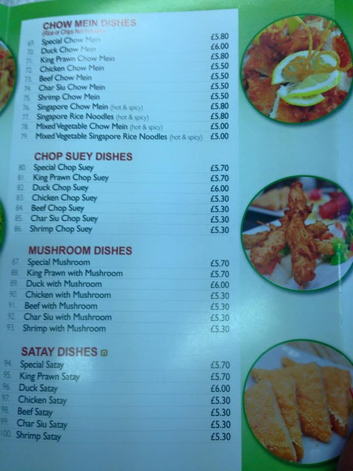 Menu at Panda House Sauchie restaurant, Sauchie