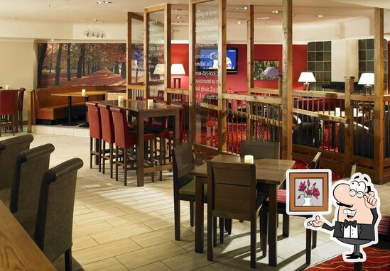 Menu at Zest restaurant, Bradford, Marriott Hollins Hall Hotel