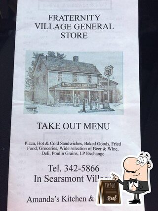 Fraternity Village General Store, 12 Main Street North in Searsmont ...