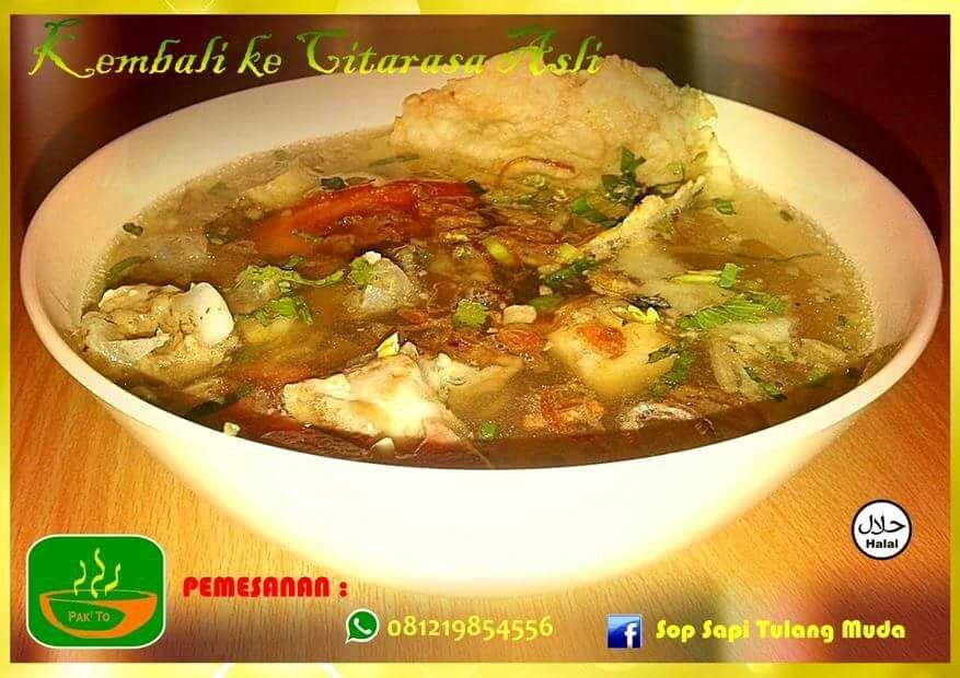 Restaurante Sop sapi tulang Muda Pak To, Karawang - Opiniones del ...
