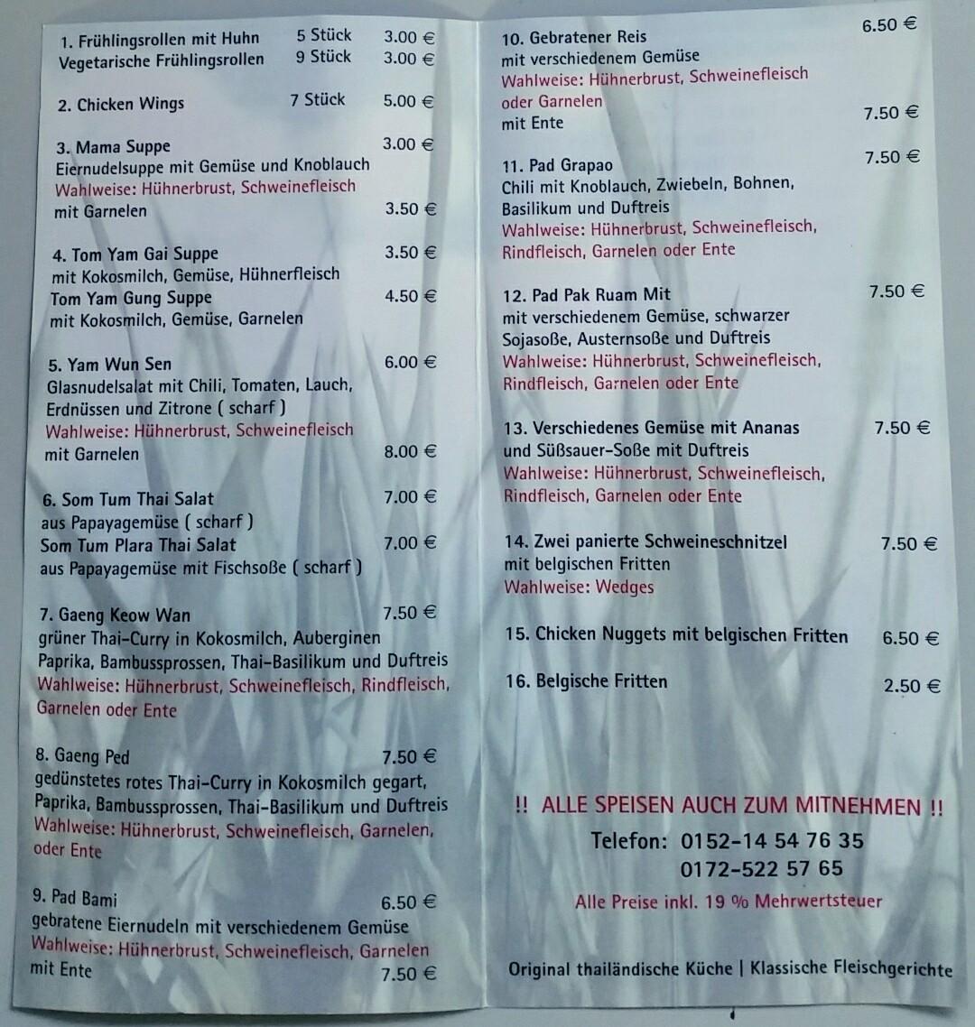 Speisekarte von Laki's Imbiss restaurant, Radolfzell am Bodensee