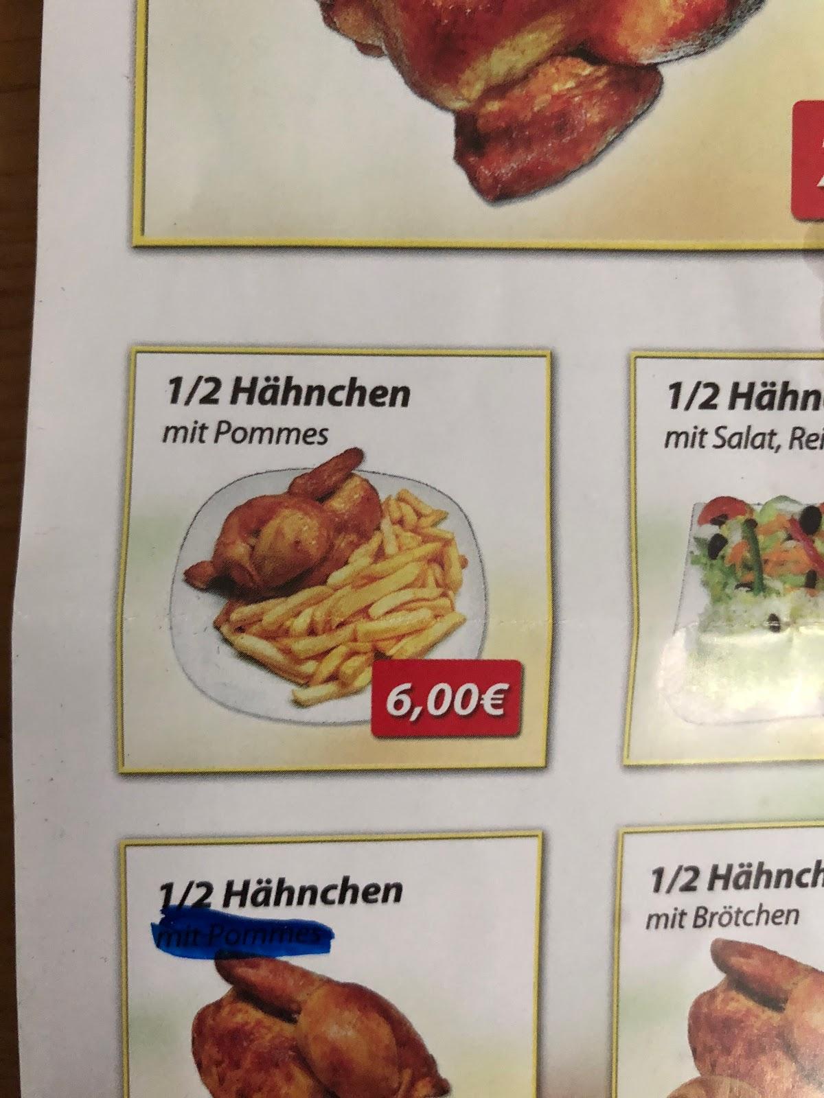 Chicken to go Hähnchen Schnellimbiss restaurant, Koblenz ...