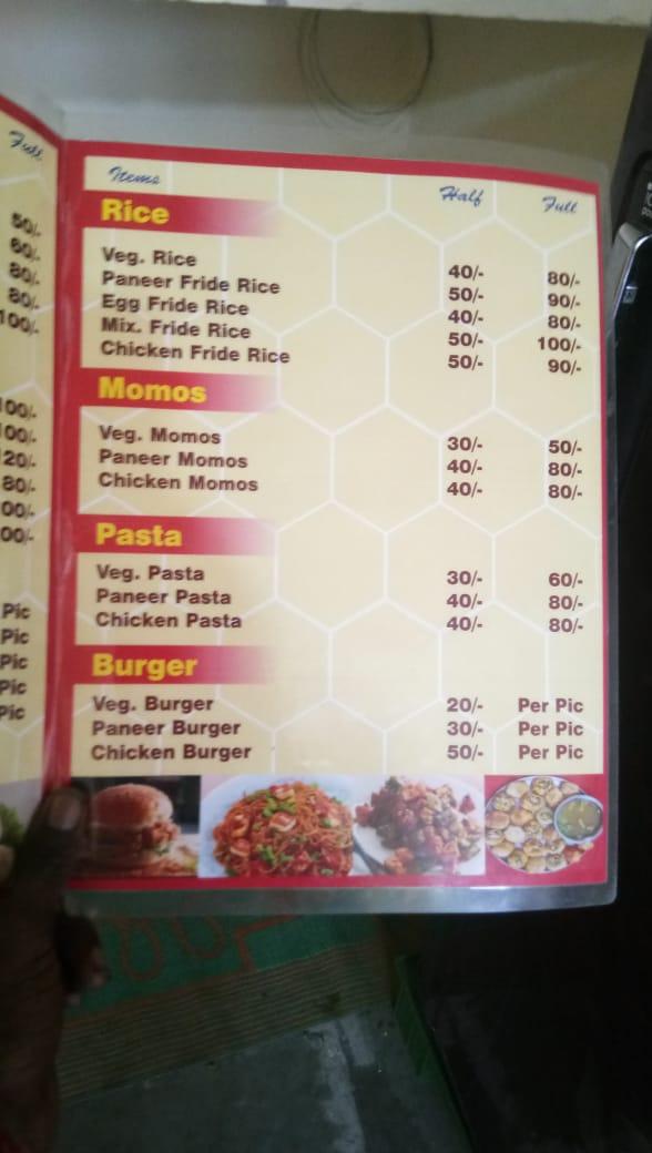 Menu at Khoobsurat free fire food factory, Dhanbad
