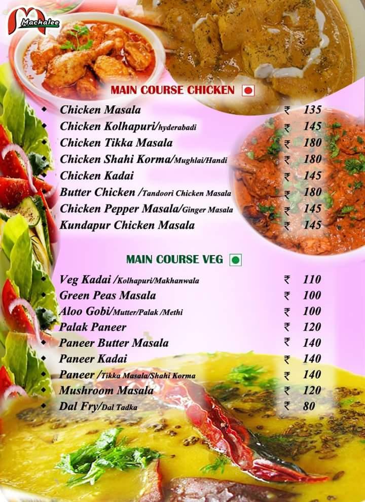 Menu at Green View Restaurant, Honnavar