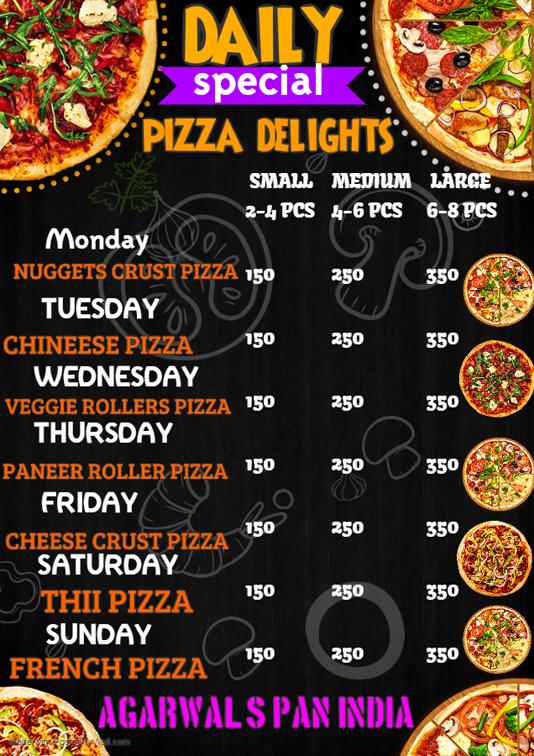 Menu at Pan India Gokak, Gokak