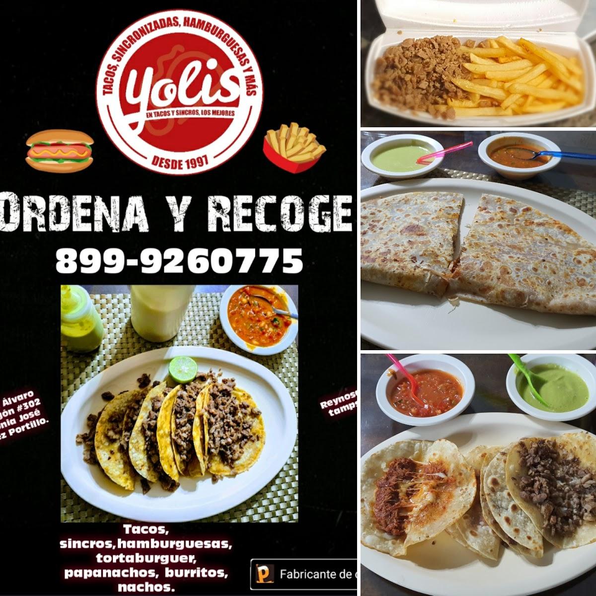 Restaurante YOLIS. Tacos, sincronizadas, hamburguesas y más..., Reynosa ...