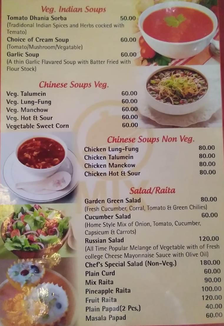 Menu at MIX Grand Hotel Restaurant & Banquet, Kotdwara