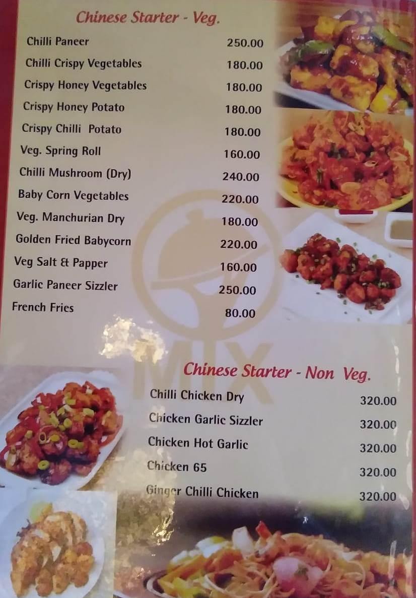 Menu at MIX Grand Hotel Restaurant & Banquet, Kotdwara