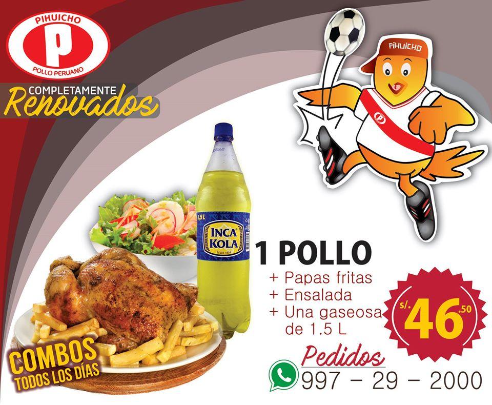 Pihuicho Pollo Peruano restaurant, Lima, SAN MARTIN DE PORRES : Av ...