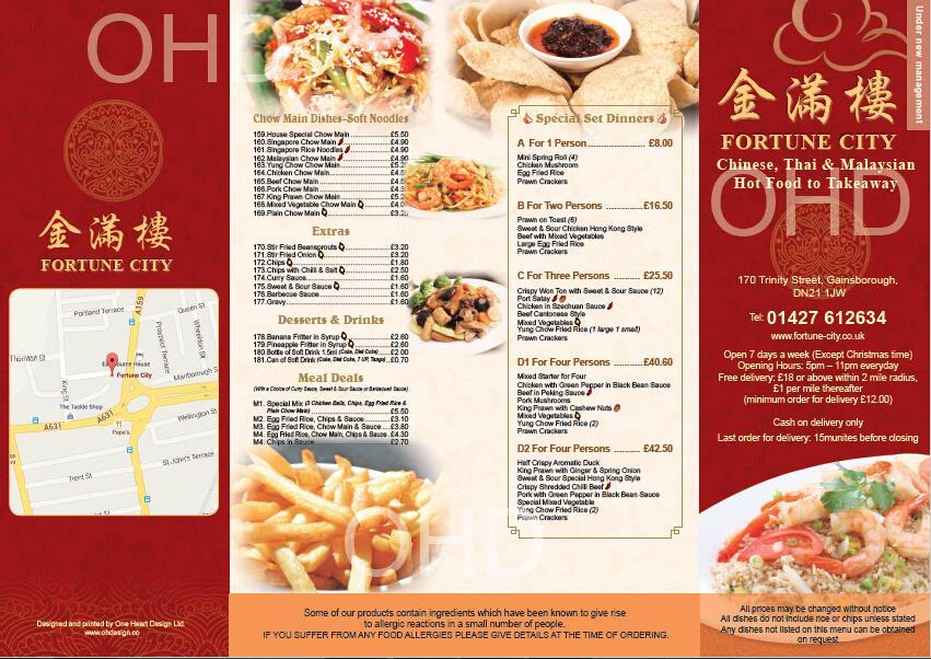 Menu at mei's kitchen restaurant, Gainsborough
