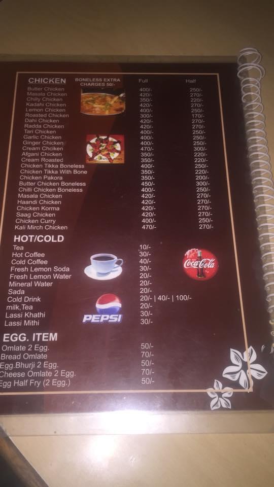 Menu at New Simran Dhaba Gogi, Rajpura, Prime Cinemas