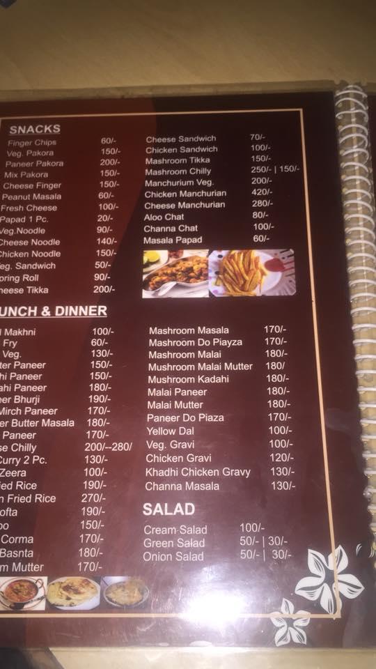Menu at New Simran Dhaba Gogi, Rajpura, Prime Cinemas