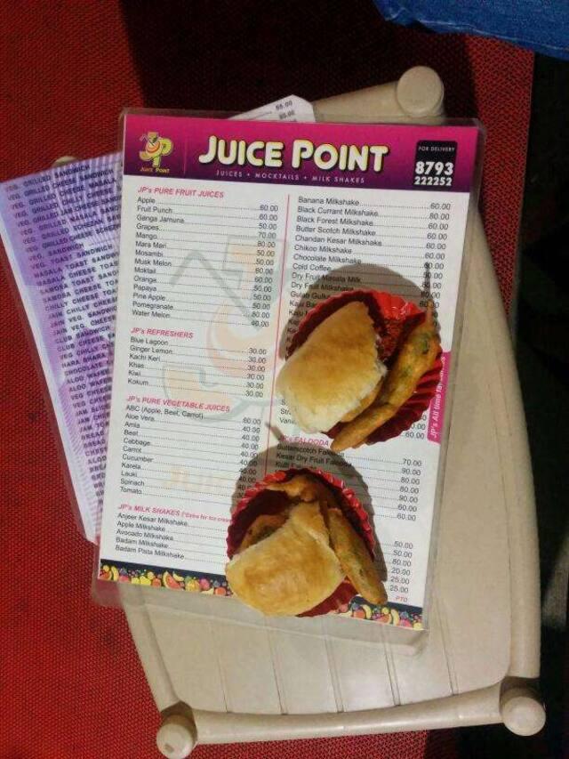 Menu at Juice point, Mumbai, Shop no. 9 dalvi plaza.cts -180 om nagar ...