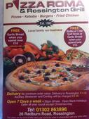 Roma pizza conisbrough restaurant menu - Restaurant Guru