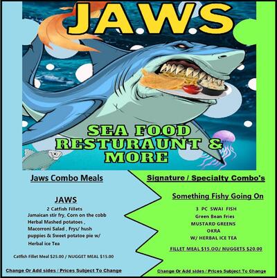 Jaws Seafood Restaurant and More, Surprise - Restaurant menu, prices ...