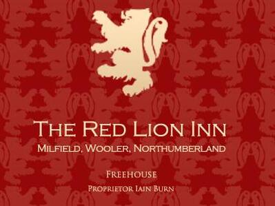 Red Lion, Wooler - Restaurant menu, prices and reviews
