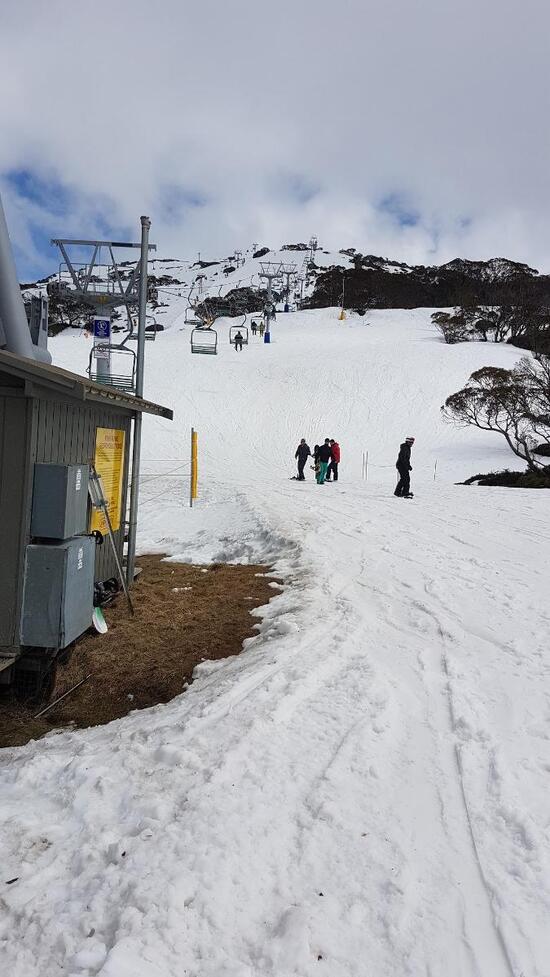 Menu at The Overflow Bar, Perisher Valley