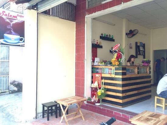 Menu at SaLem Coffee cafe, Ho Chi Minh City