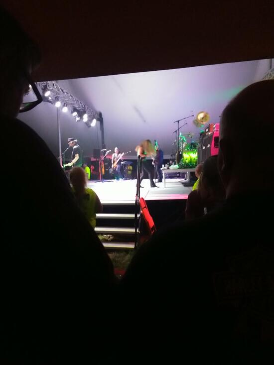 Menu at Marion Aero Club, Marion