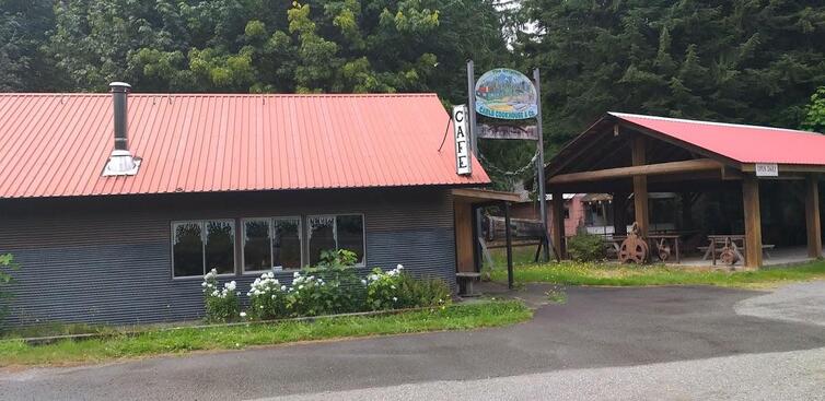 Menu at Cable Cookhouse restaurant, Canada, Sayward Rd
