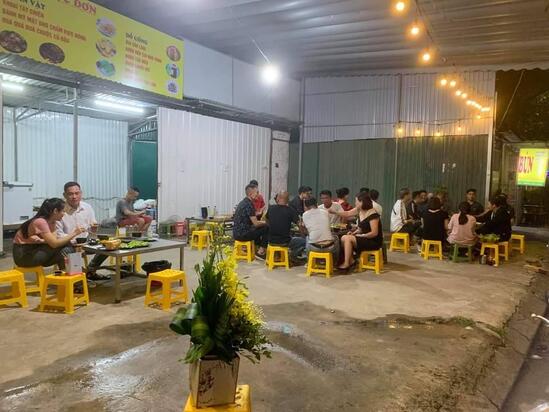 Menu at Quán nướng Mai Béo restaurant, Hanoi