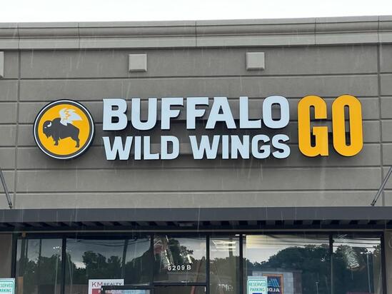 Menu at Buffalo Wild Wings 'GO' restaurant, The Woodlands