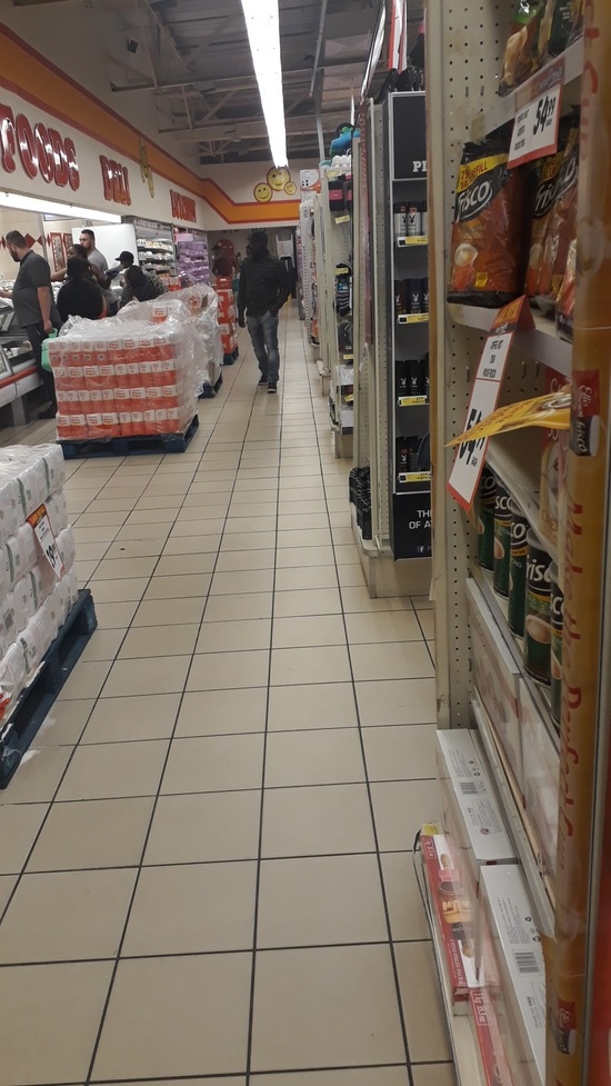 Menu at Shoprite Sophiatown, Johannesburg