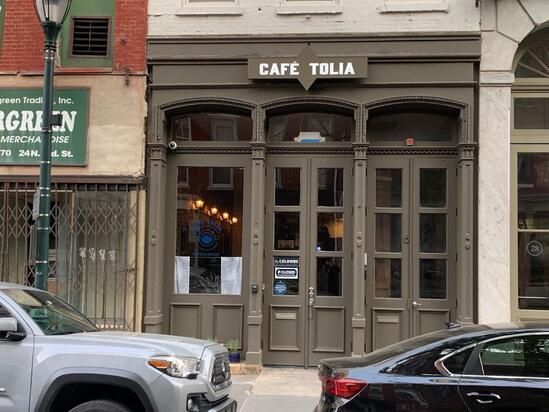 Café Tolia in Philadelphia - Restaurant menu and reviews