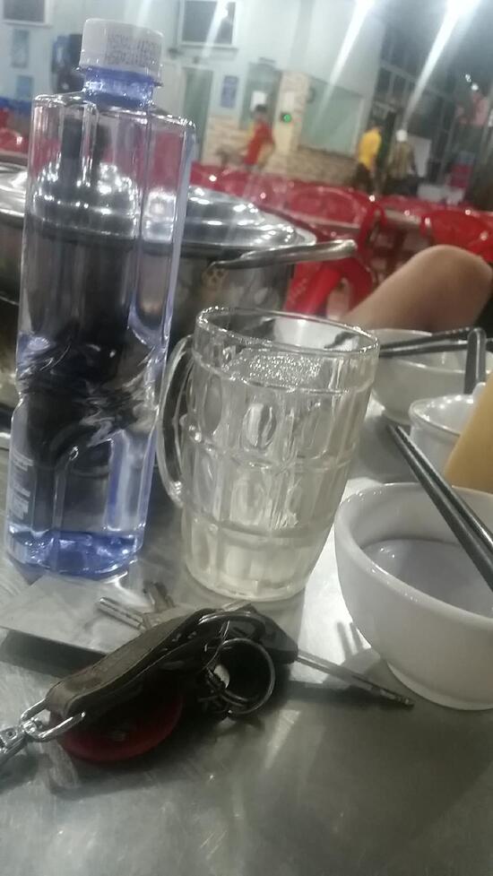 Menu at Cafe Bida 168, Ho Chi Minh City