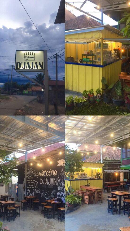 Menu at Djajan Resto restaurant, Indonesia