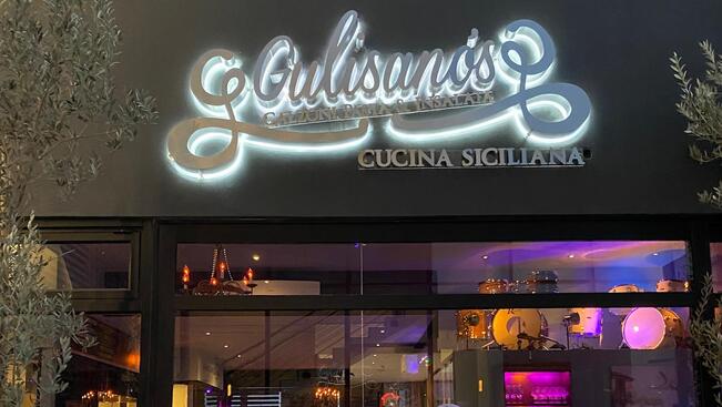 Menu at Gulisano's Cucina Siciliana Torela restaurant, Tijuana