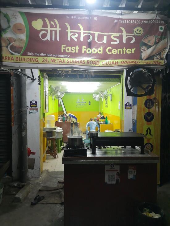 Menu at Dil Khush Fast Food Center, Howrah