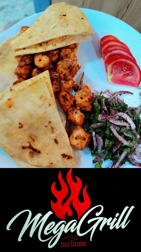 Menu at Mega Grill köfte kokoreç, Karaman
