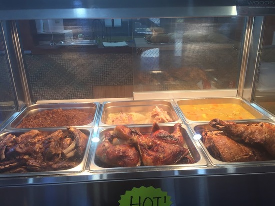 Menu at Samoa’s Finest restaurant, Porirua