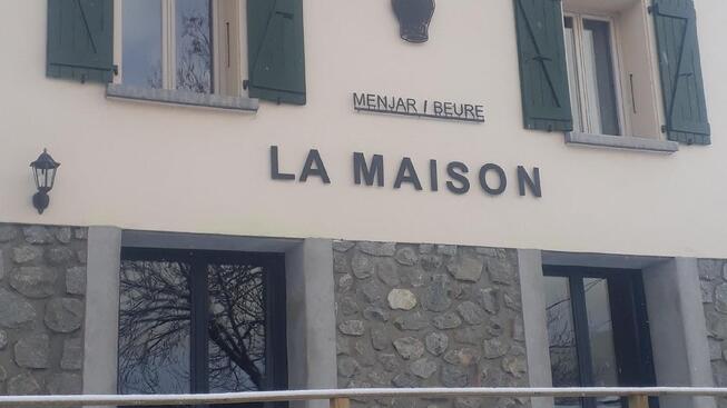 Menu au La maison restaurant, Formiguères