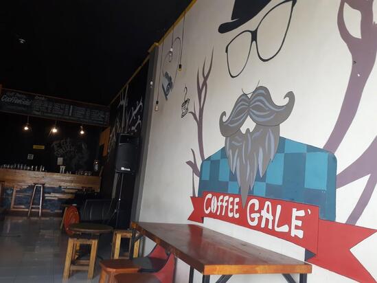 Menu at Coffee Gale' cafe, Galesong Kota, M9WF+453