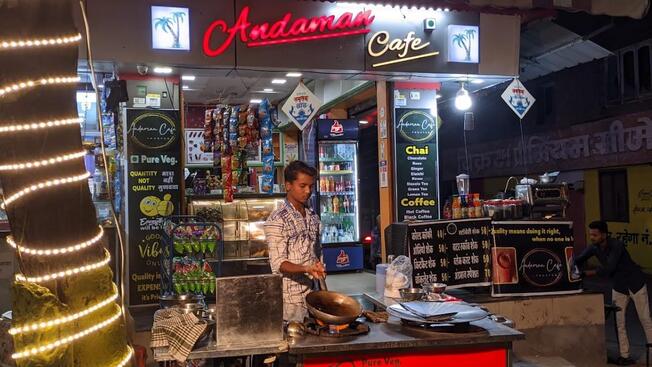 Menu at Andaman Cafe, Indore