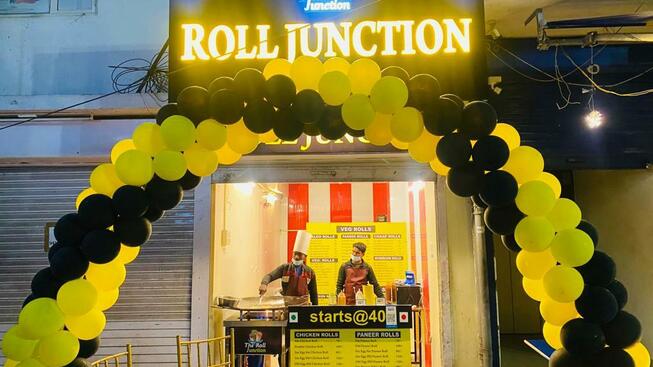 Menu at The Roll Junction, Jaipur, Tilak nagar shoping centre