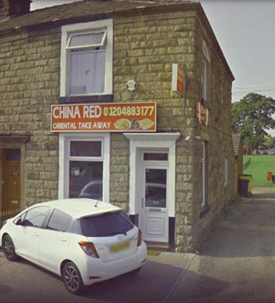 Menu at China Red restaurant, Bury