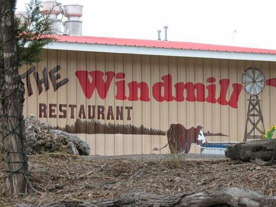 Menu at The Windmill Restauant restaurant, Canyon Lake