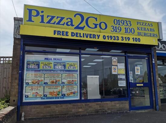 Pizza 2 Go in Rushden - Restaurant menu and reviews
