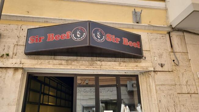 Menu da Sir beef ristorante, Anzio