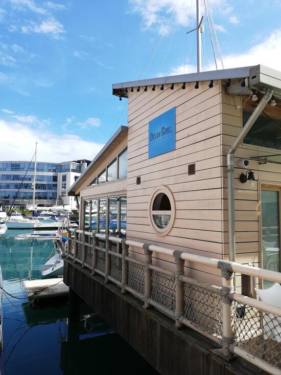 Speisekarte von Ocean Grill restaurant, Gibraltar