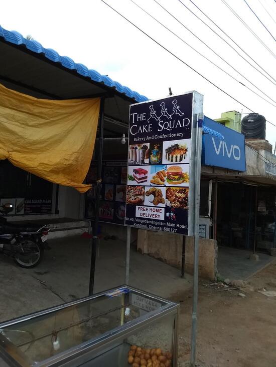 Menu at The Cake Squad, Agaramthen, No.40