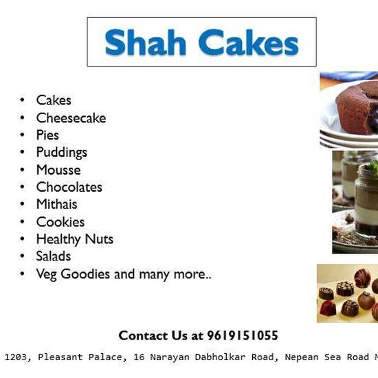Shah Cakes, Mumbai - Restaurant menu, prices and reviews