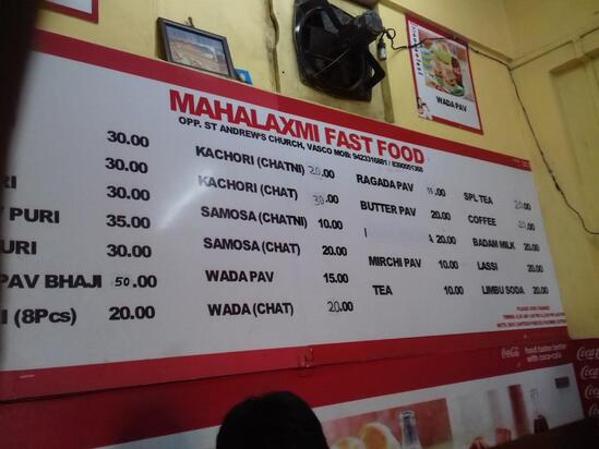 Mahalaxmi Fast Food, Vasco da Gama - Restaurant reviews